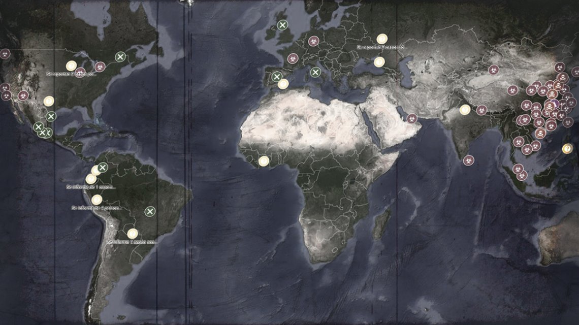 En tiempo real: Google creó un mapa que muestra la expansión de los ...